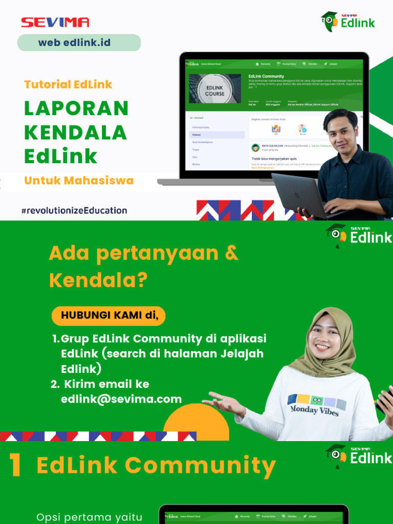 User Guide - Laporan Kendala EdLink | PDF