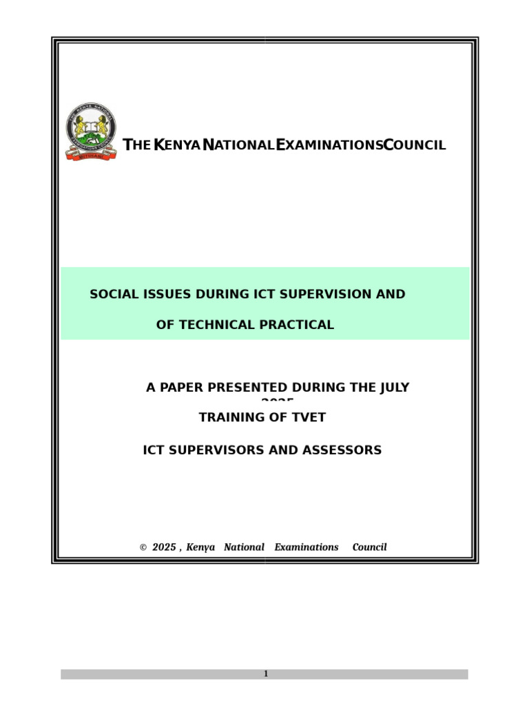 Social Issues in ICT Assessment 2025 | PDF | Hiv/Aids | Infection