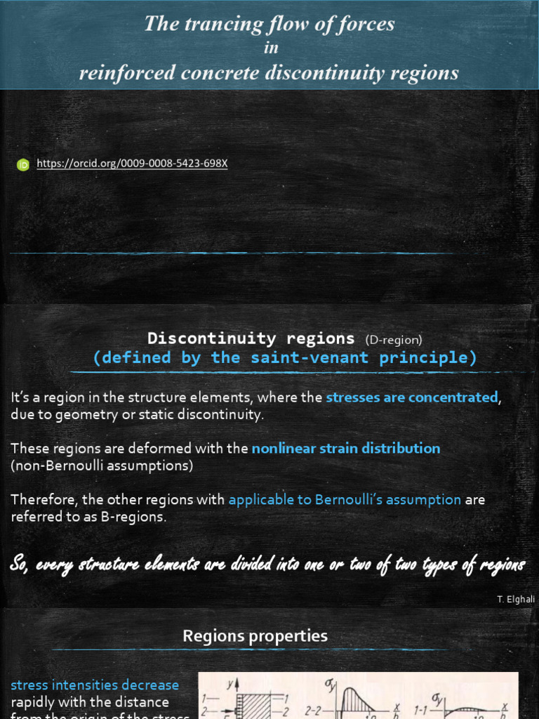 The Tracing Flow of Forces in Reinforced Concrete Discontinuity Regions | PDF | Stress ...