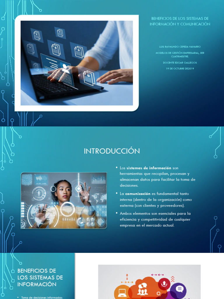 Luis Cepeda Presentacion 2 | PDF | Business | Información