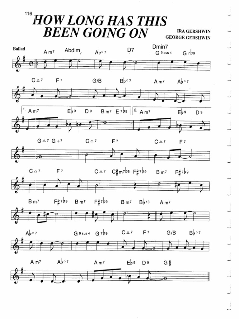 How Long Has This Been Going On | PDF