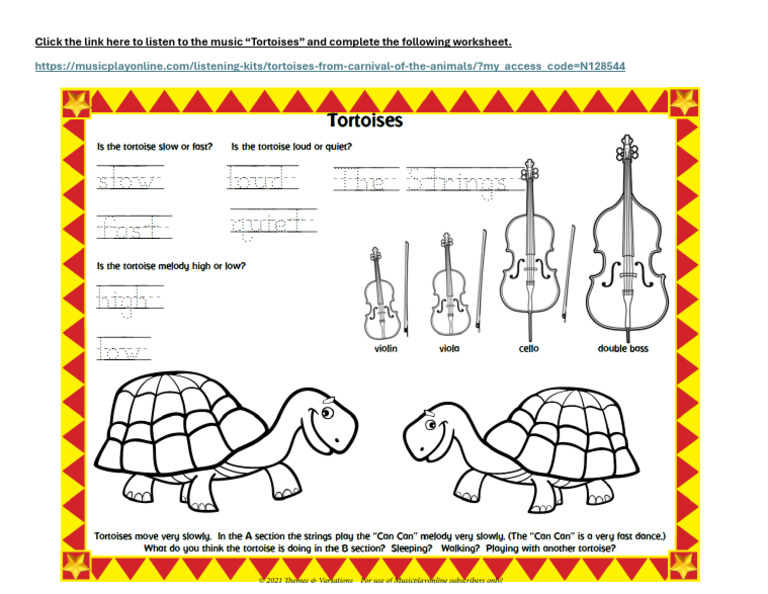 Carnival of The Animal Tortoise | PDF