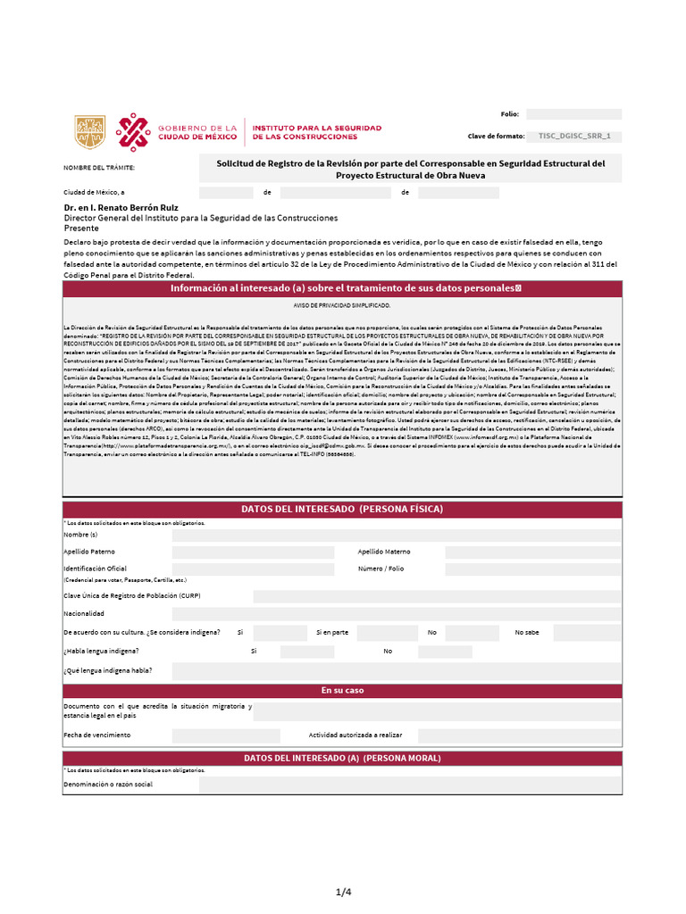Tisc Dgisc SRR 2 1 | PDF | México