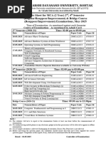 MDU Reappear Form Instructions 2024 | PDF