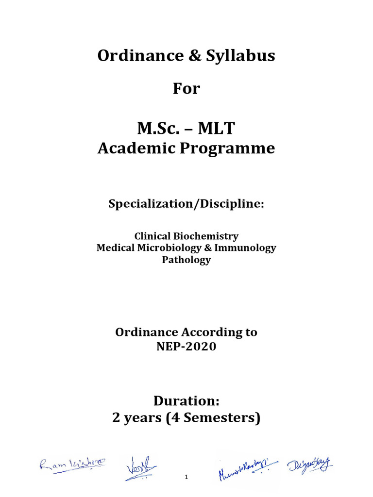 M.Sc. - MLT | PDF | Bacteria | Metabolism