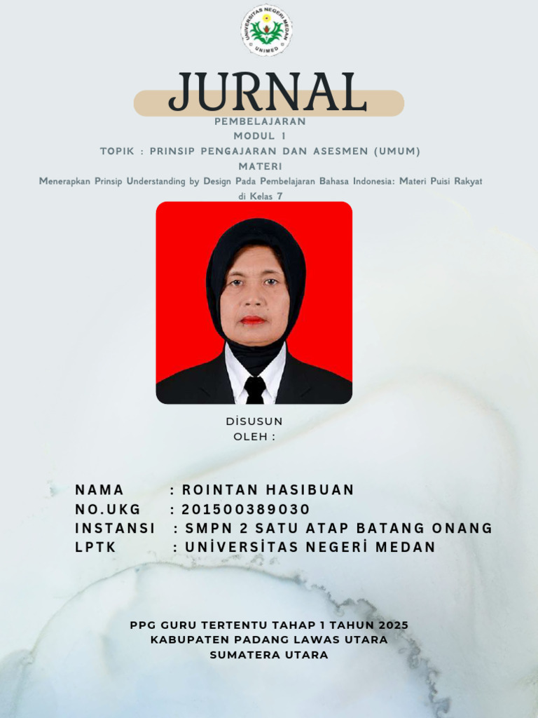 ROINTAN HASIBUAN - 201500389030 - Menerapkan Prinsip Understanding by ...