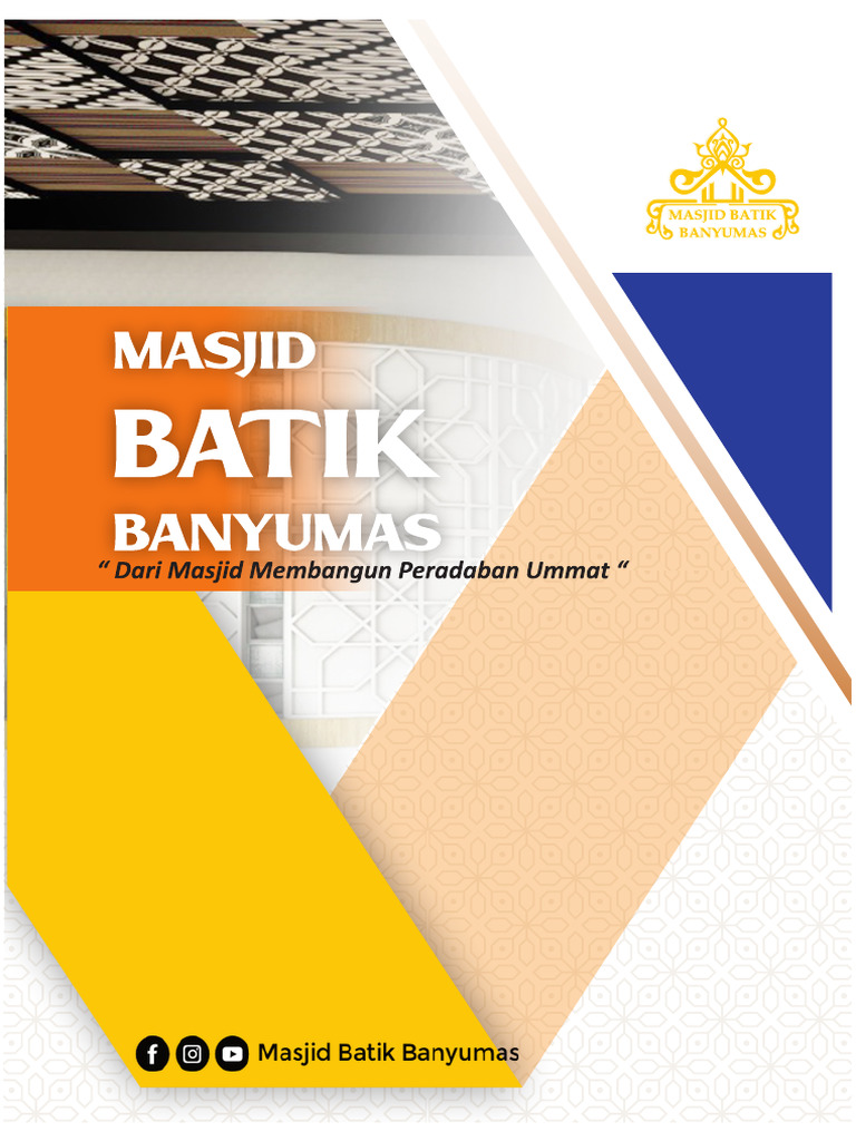 Proposal Masjid Batik Banyumas | PDF