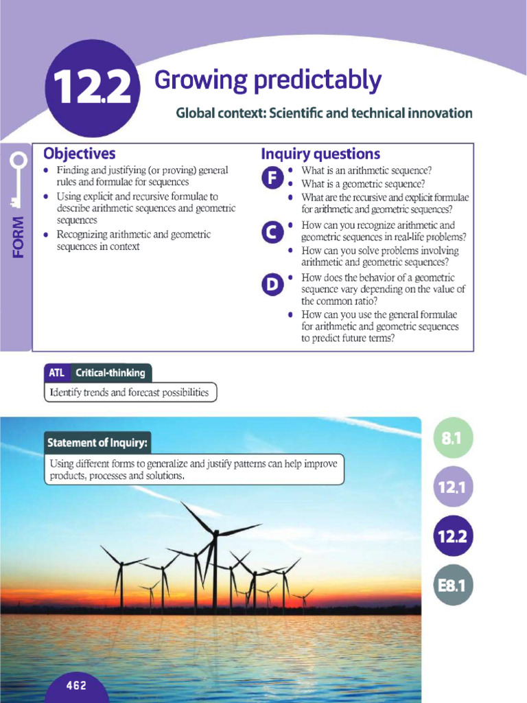 Arithmetic and Geometric Sequences | PDF