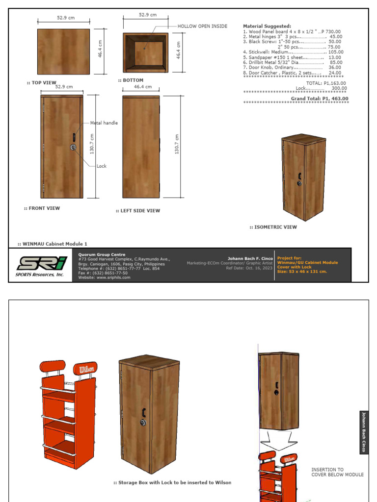 Design Concept Module cabinet | PDF