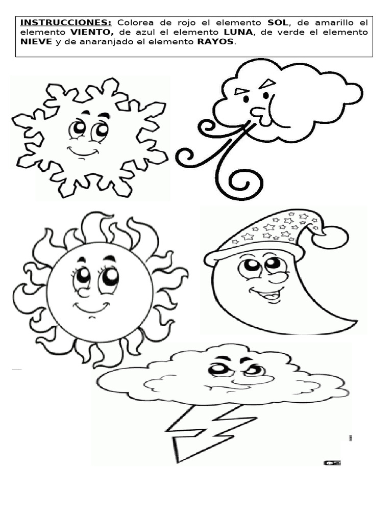 Actividades de Coloreo de Naturaleza | PDF