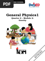 Gravitational Force SE - Key | PDF | Force | Gravity