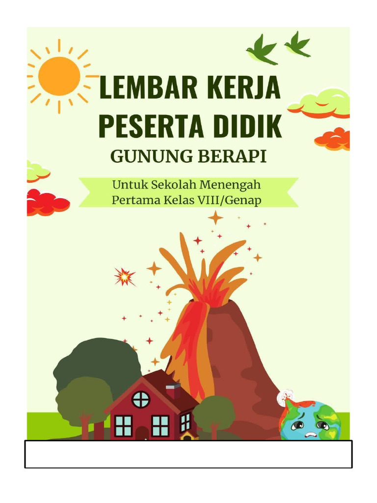 LKPD Gunung Meletus 2 Word | PDF