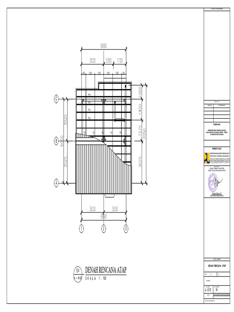 Denah Atap Rumah Khusus NTT | PDF