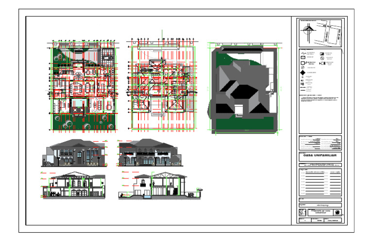 Proyecto Vivienda Villavicencio-Planos Generales | PDF