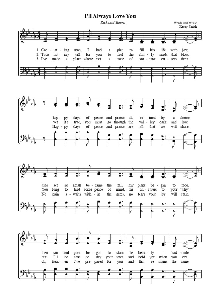 I'll Always Love You | PDF