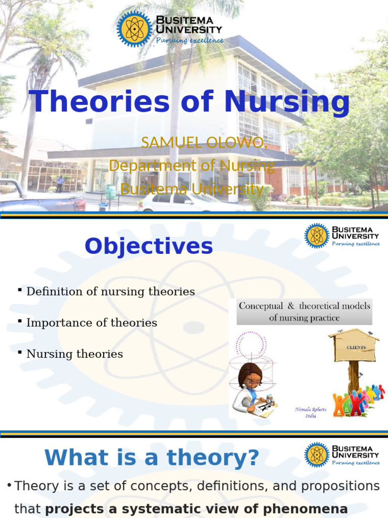 Introduction to Nursing Theories | PDF | Theory | Nursing