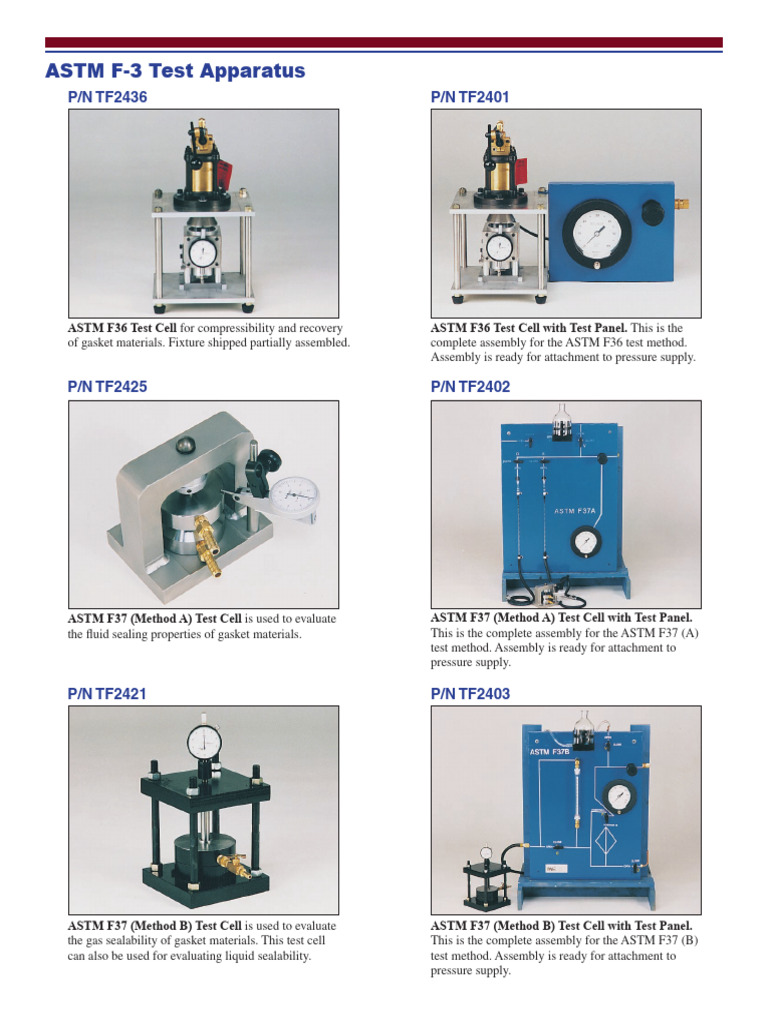 Gas Sealablity Tester | PDF