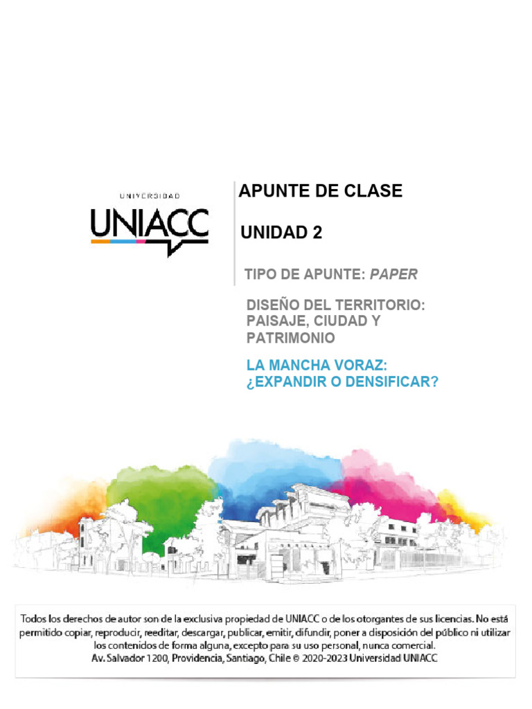 Apunte U2 | PDF | Santiago | edificio