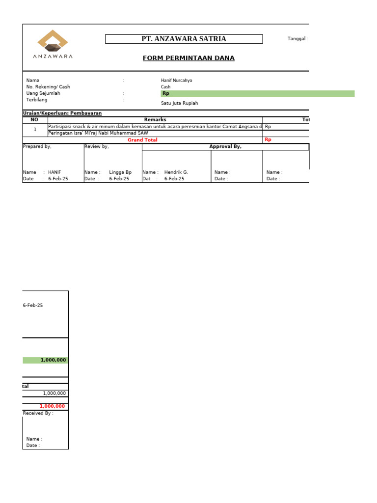 FPD - Undangan Peresmian Kantor Camat Angsana | PDF
