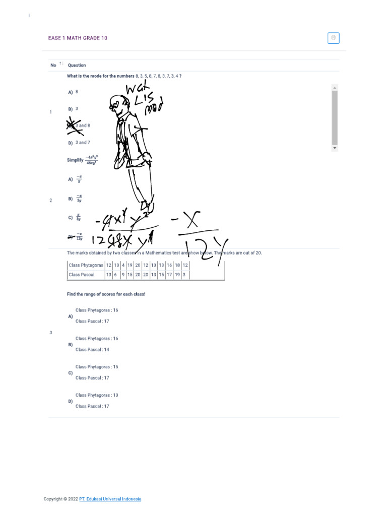 EASE 1 - Grade 10 (1) | PDF