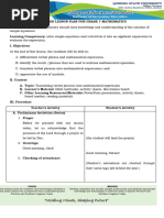 Math and Science Emcee Script | PDF | Teaching Mathematics