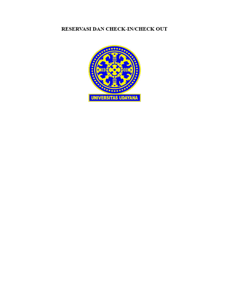 Kelompok 1_Reservasi Dan Check-In Atau Check-out | PDF