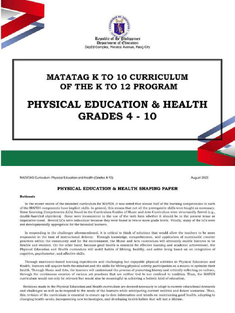 Matatag Curriculum | PDF