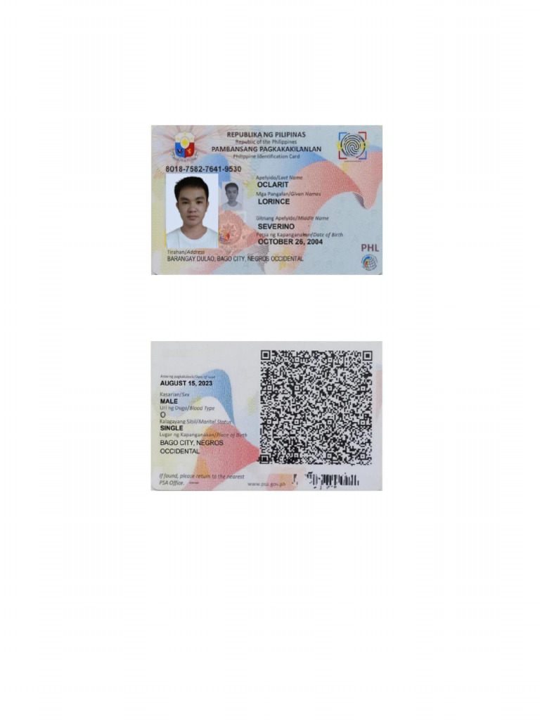National ID | PDF