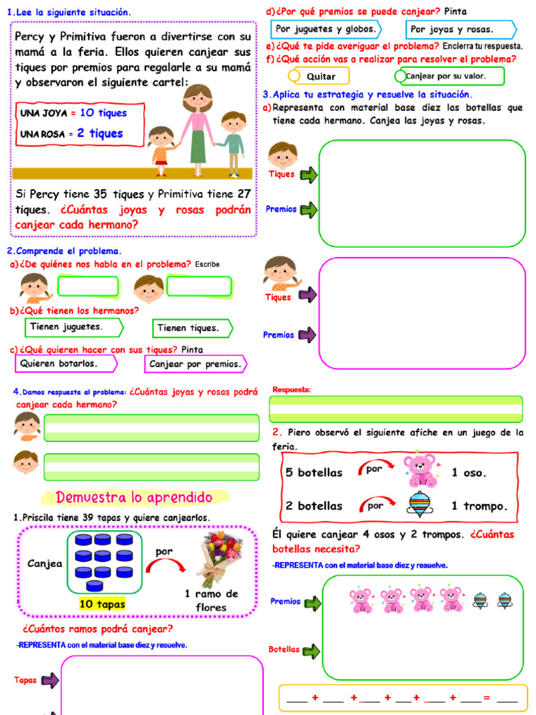 Ficha Mate. Imprimir -Canjeamos | PDF