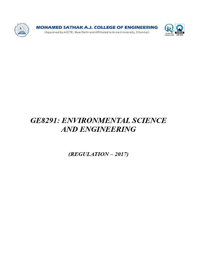 Ge8291 LN | PDF | Grassland | Ecosystem