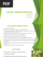 Local Anesthetics | PDF | Anesthesia