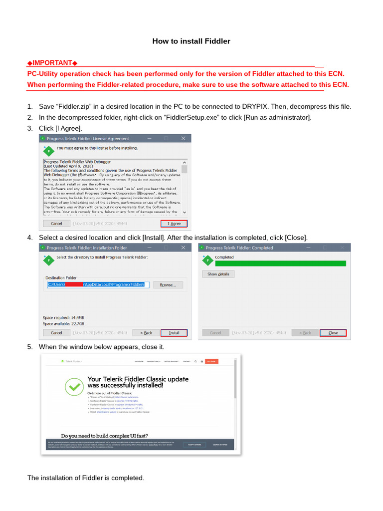 How To Install and Use Fiddler | PDF