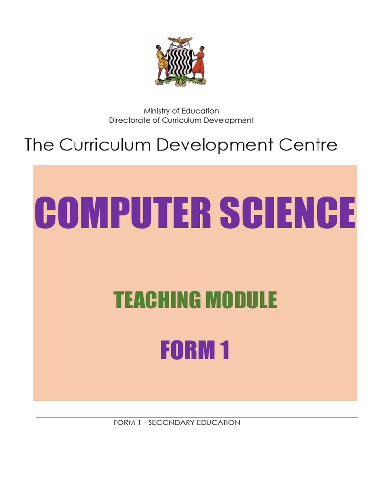 Computer Science Term 1, 2 and 3 Modules | PDF | Operating System ...