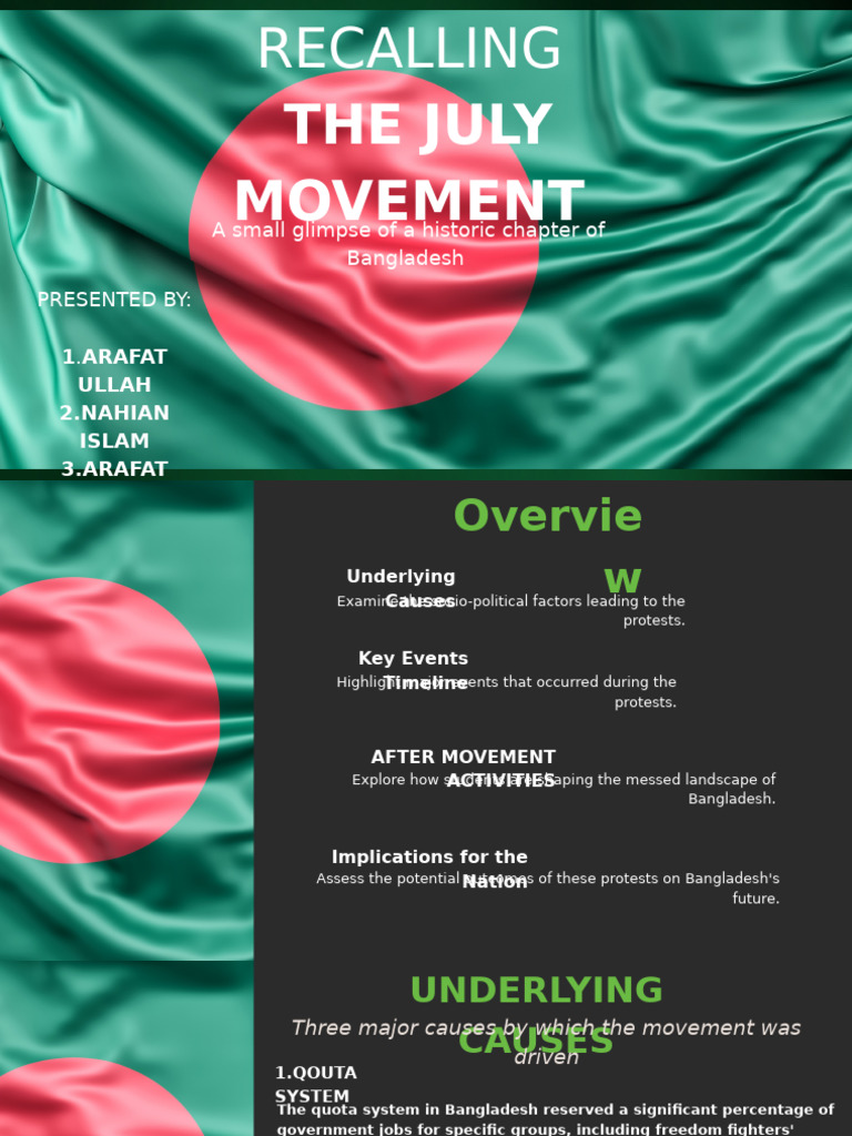 July Movement: Causes and Impact | PDF | Social Conflict | Protest