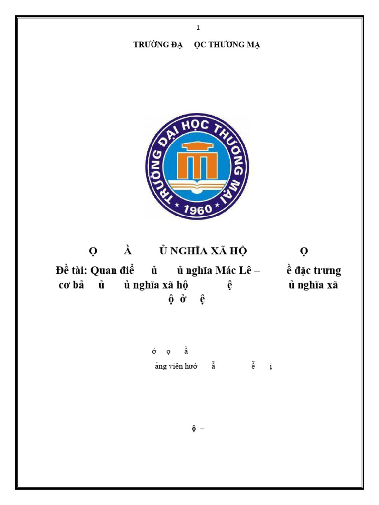 BTL Nhóm 5 CNXHKH Chính TH C | PDF