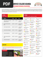 KSG Baringo Campus Training Calendar 2025 2026 | PDF