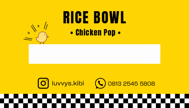 Kuning Terang Pop Y2K Pamflet Promo Makanan Roti Bakar (A4 (Landscape ...