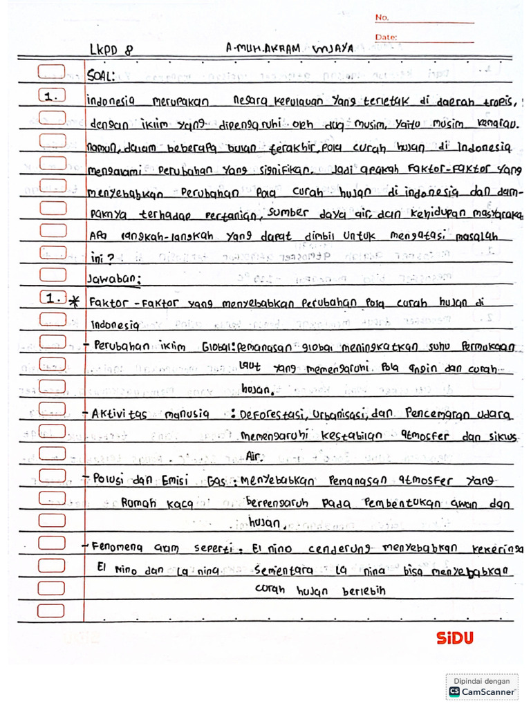 LKPD 8 GEOGRAFI. A.MUH.AKRAM WIJAYA | PDF