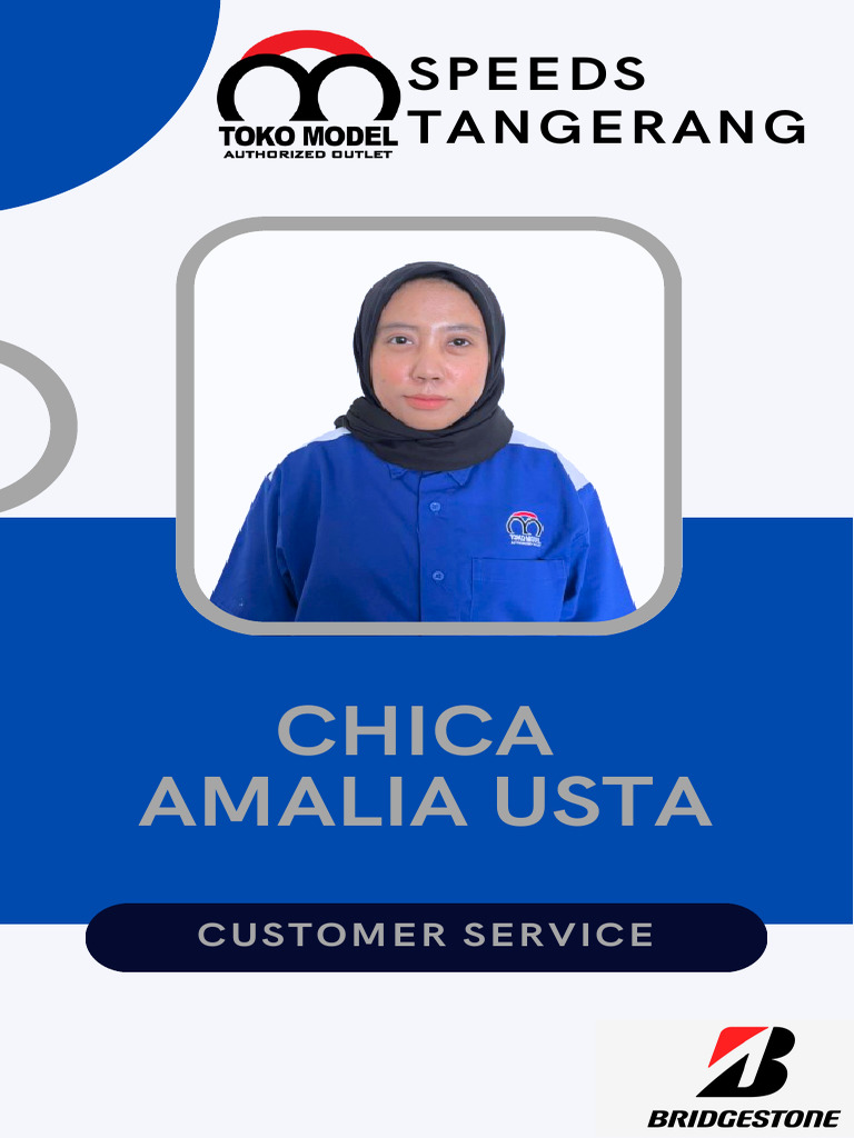 Blue and Orange Simple Business Portrait Company ID Card - 20250526 ...