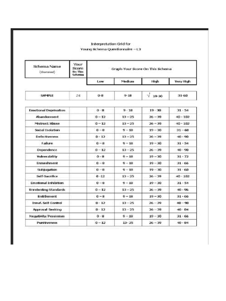 Schema Scoring | PDF