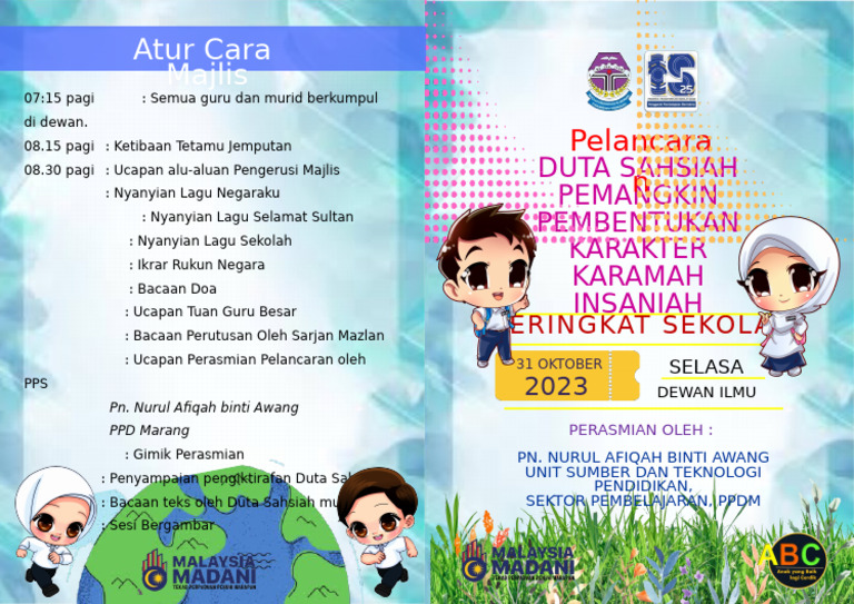 Buku Program Sahsiah | PDF