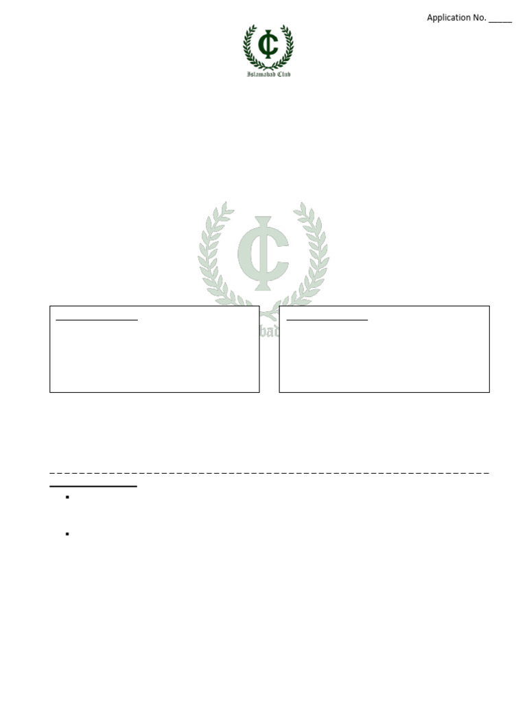 Nomination Form For Committees | PDF | Government