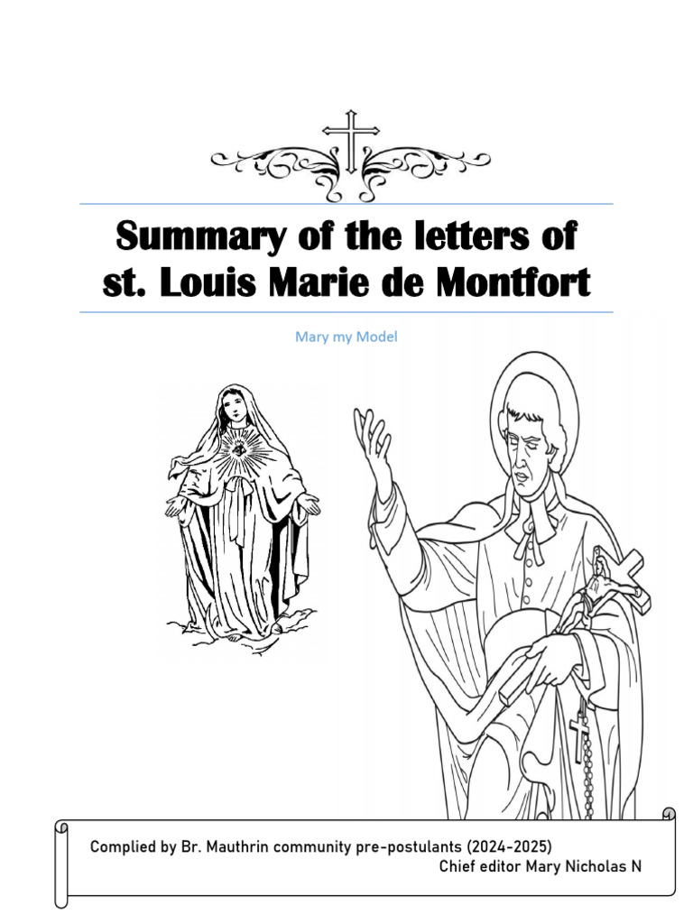 Letters of St. Louis | PDF | Prayer | Rosary