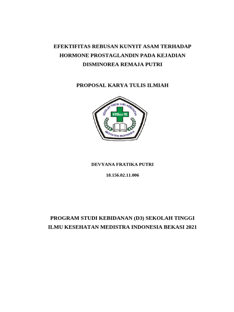 Bismillah Sidang Hasil Devyana Fix | PDF