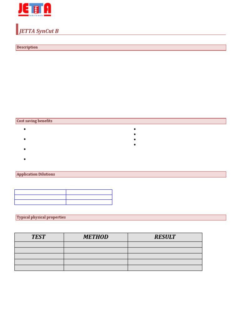 SynCut B Cutting | PDF