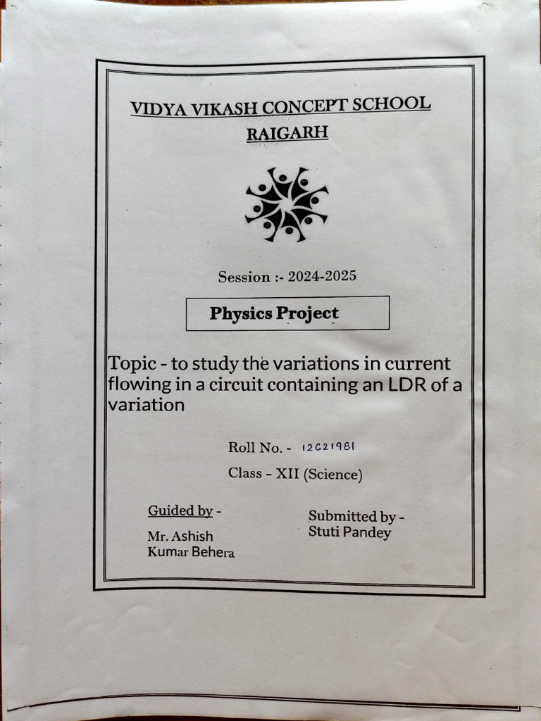 Physics Project | PDF