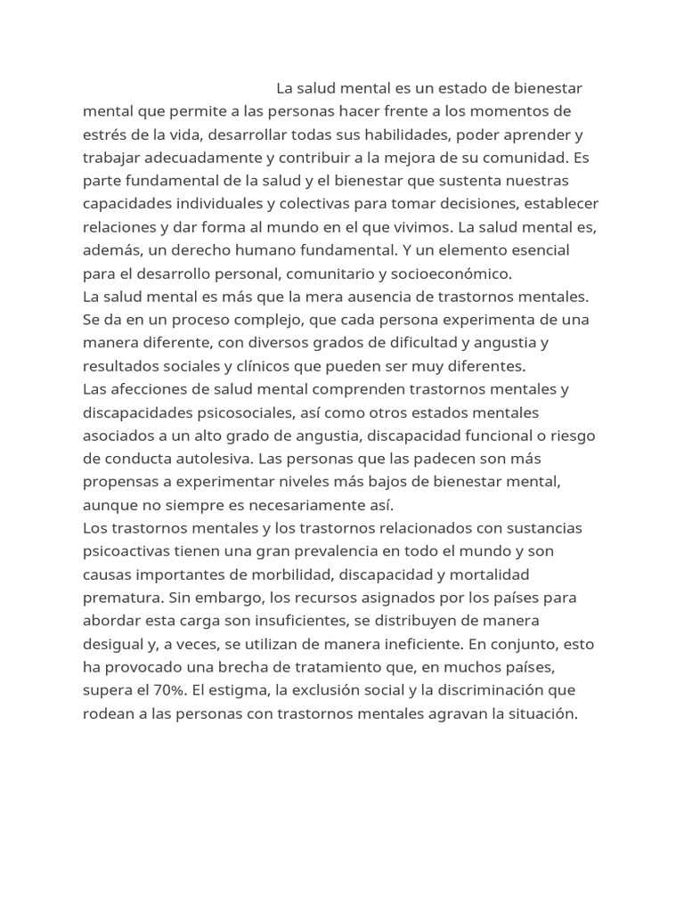 Por Que Es Importante La Salud | PDF