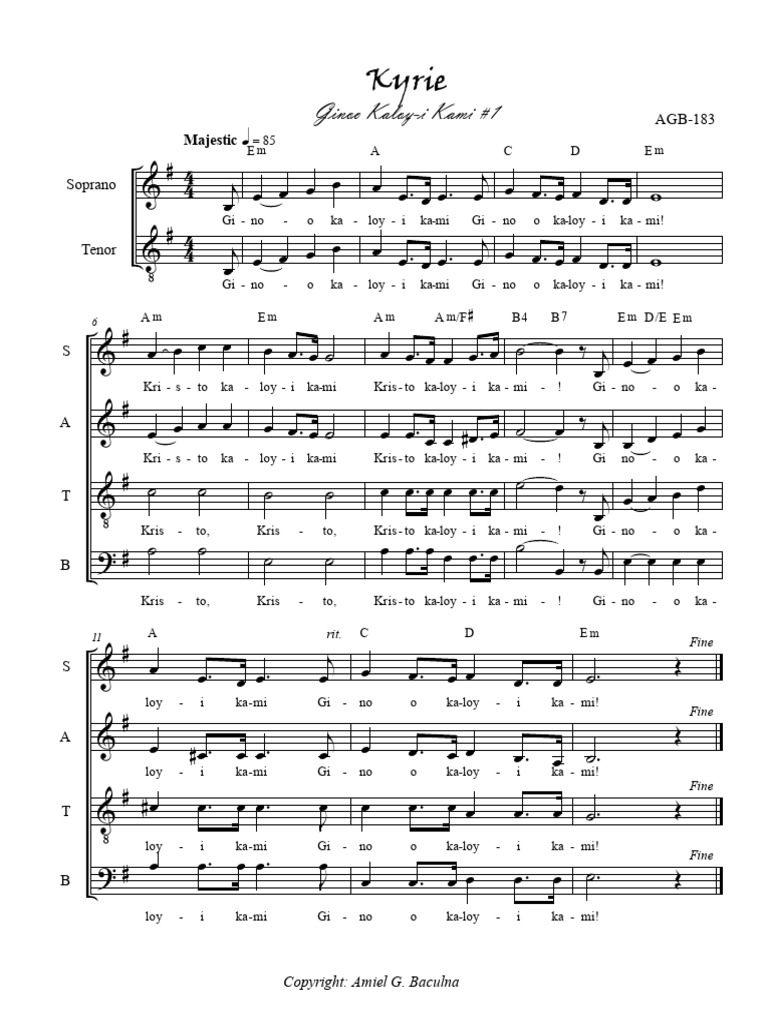 02 - Ginoo, Kaloy-I Kami | PDF