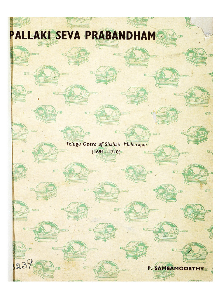 TVA BOK 0009377 Pallaki Seva Prabandham | PDF