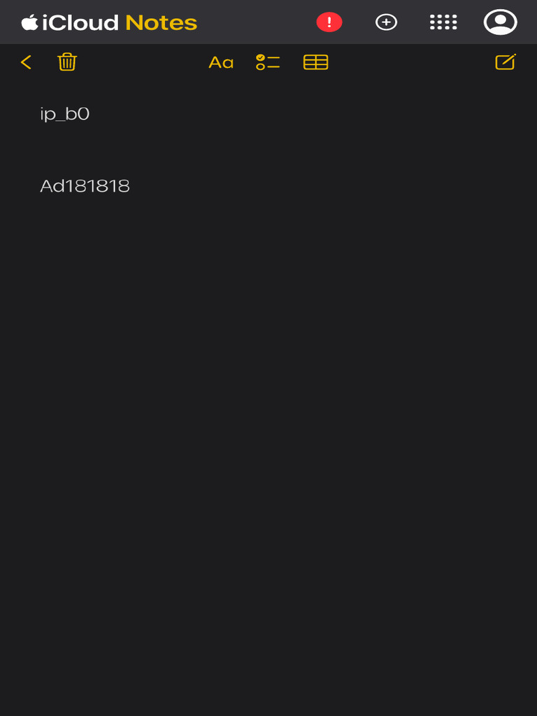 ملاحظات iCloud 4 | PDF